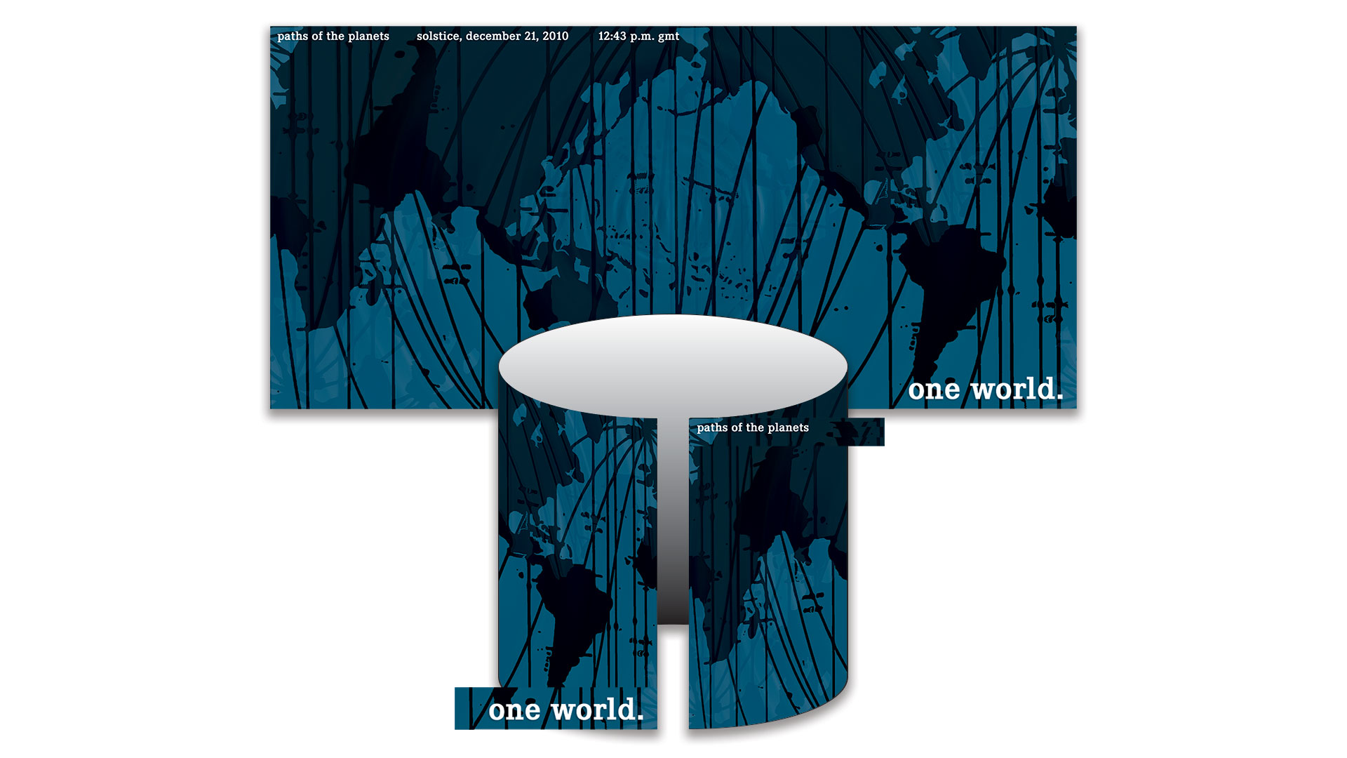 “One World” holiday card – Nicola Ginzler